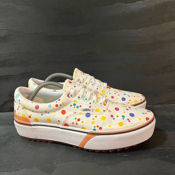 Vans | Shoes | Vans Era Stacked Mens Size 15 Floral Uv Activated Polka ...